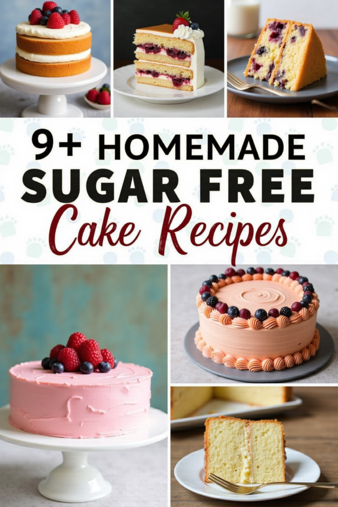 Indulge Guilt-Free: 9+ Irresistible Sugar-Free Cake Recipes for ...