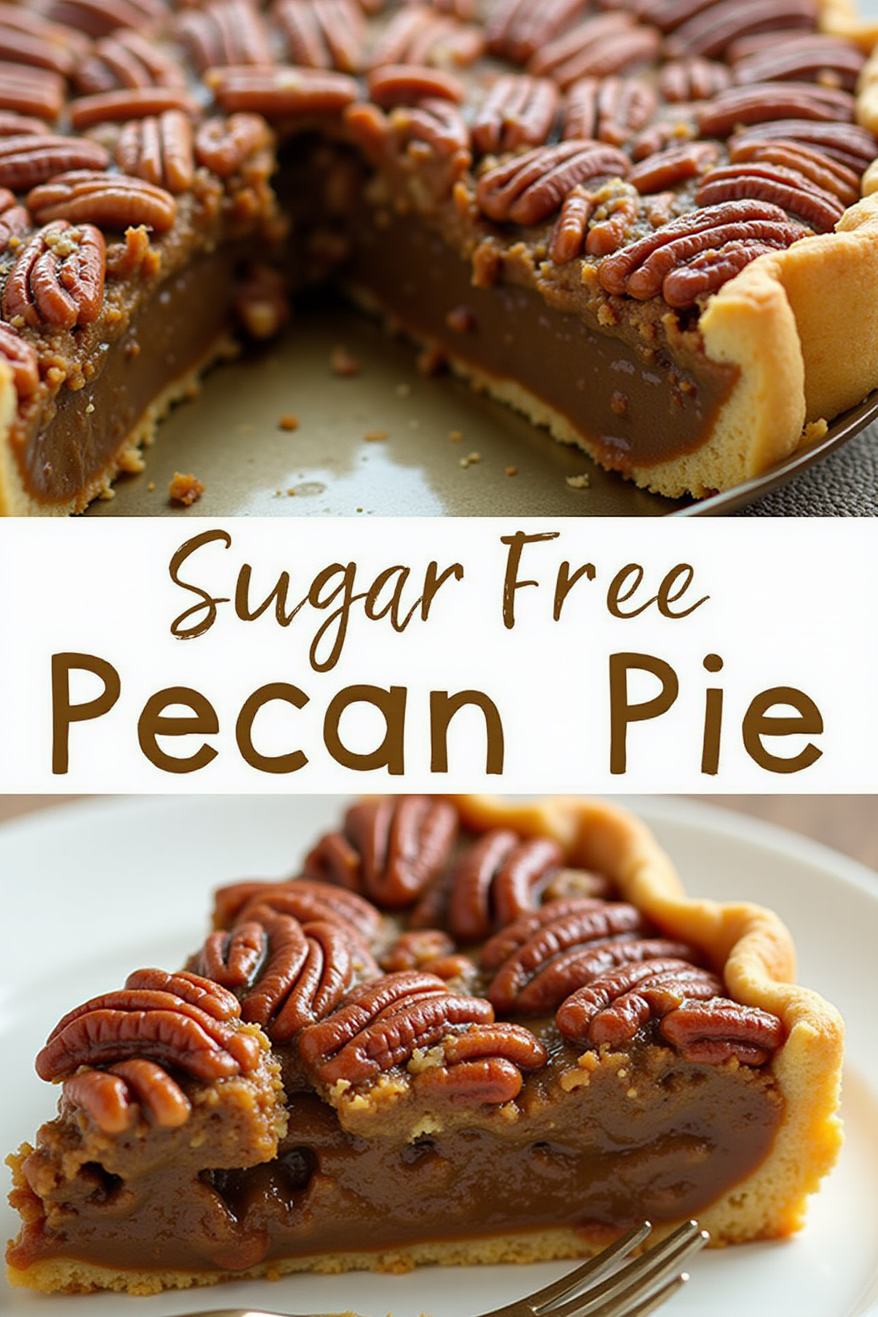 Indulge Without the Guilt: A Sugar-Free Pecan Pie for Healthier ...