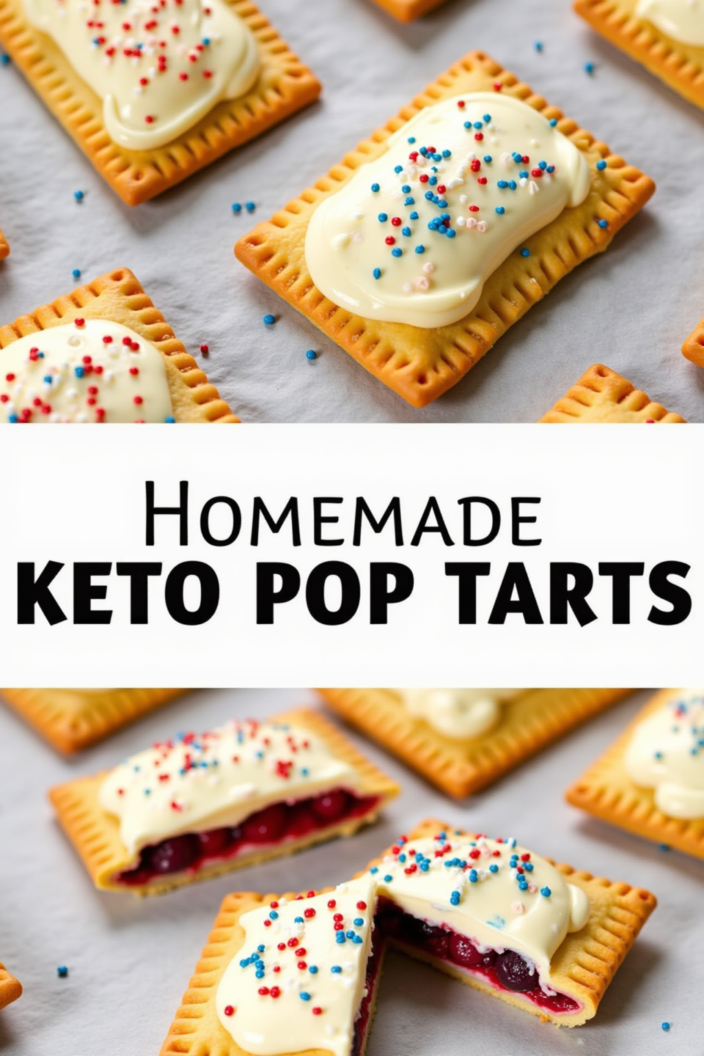 Keto Nostalgia: Crafting Homemade Low-Carb Pop Tarts for a Delicious ...