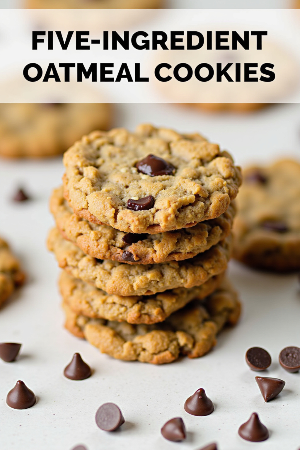 5-Ingredient Magic: Wholesome Sugar-Free Oatmeal Peanut Butter Cookies ...