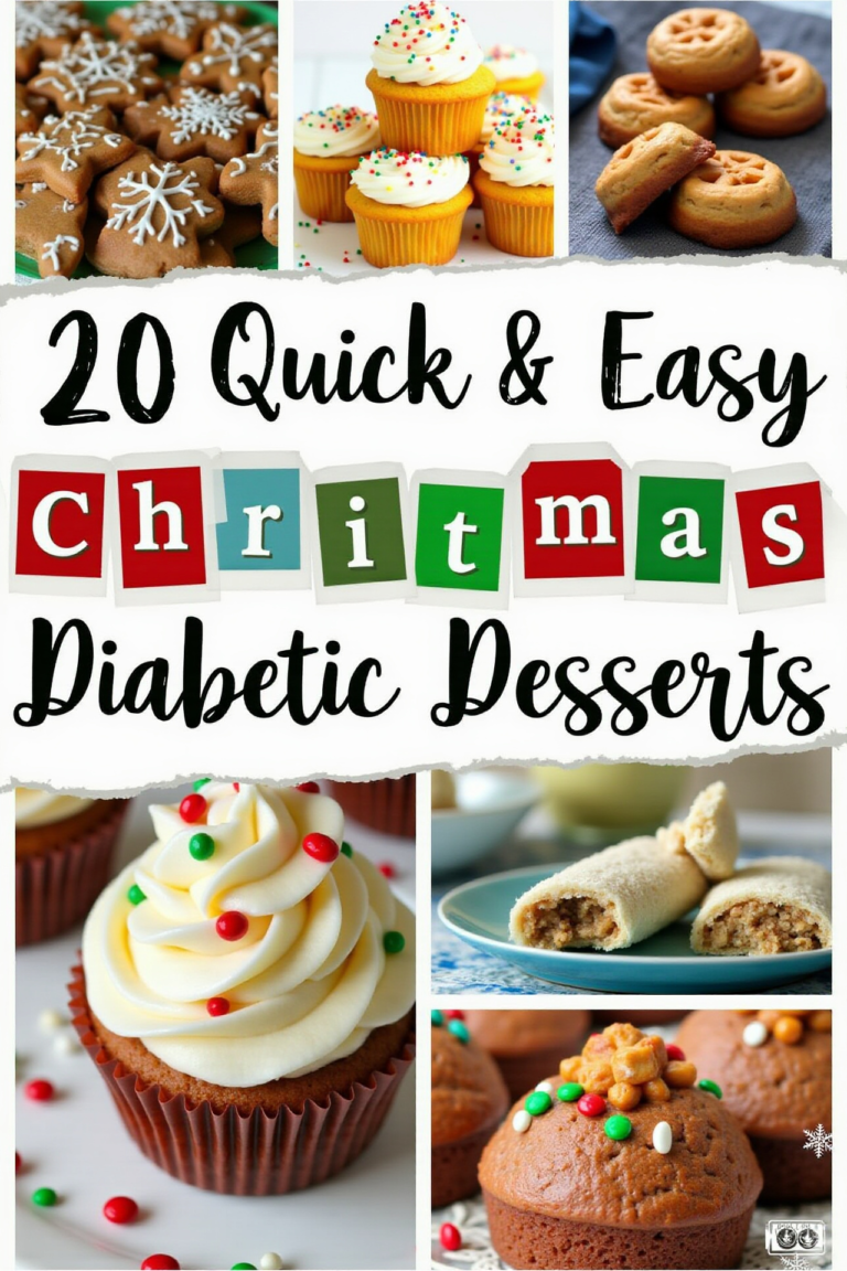 Festive and Diabetic-Friendly: 20 Sugar-Free Christmas Desserts to Brighten Your Holidays ...