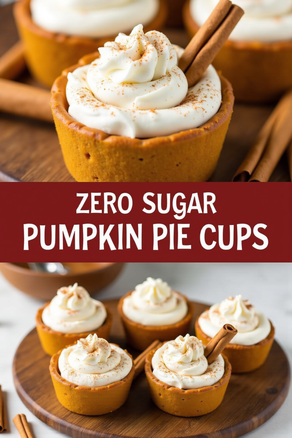 Keto-Approved Pumpkin Perfection: Zero Sugar Mini Pumpkin Pie Cups for ...